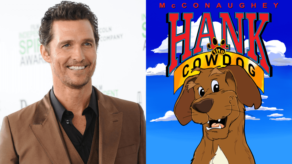 Matthew McConaughey To Star In “Hank The Cowdog” Podcast From Jeff Nichols